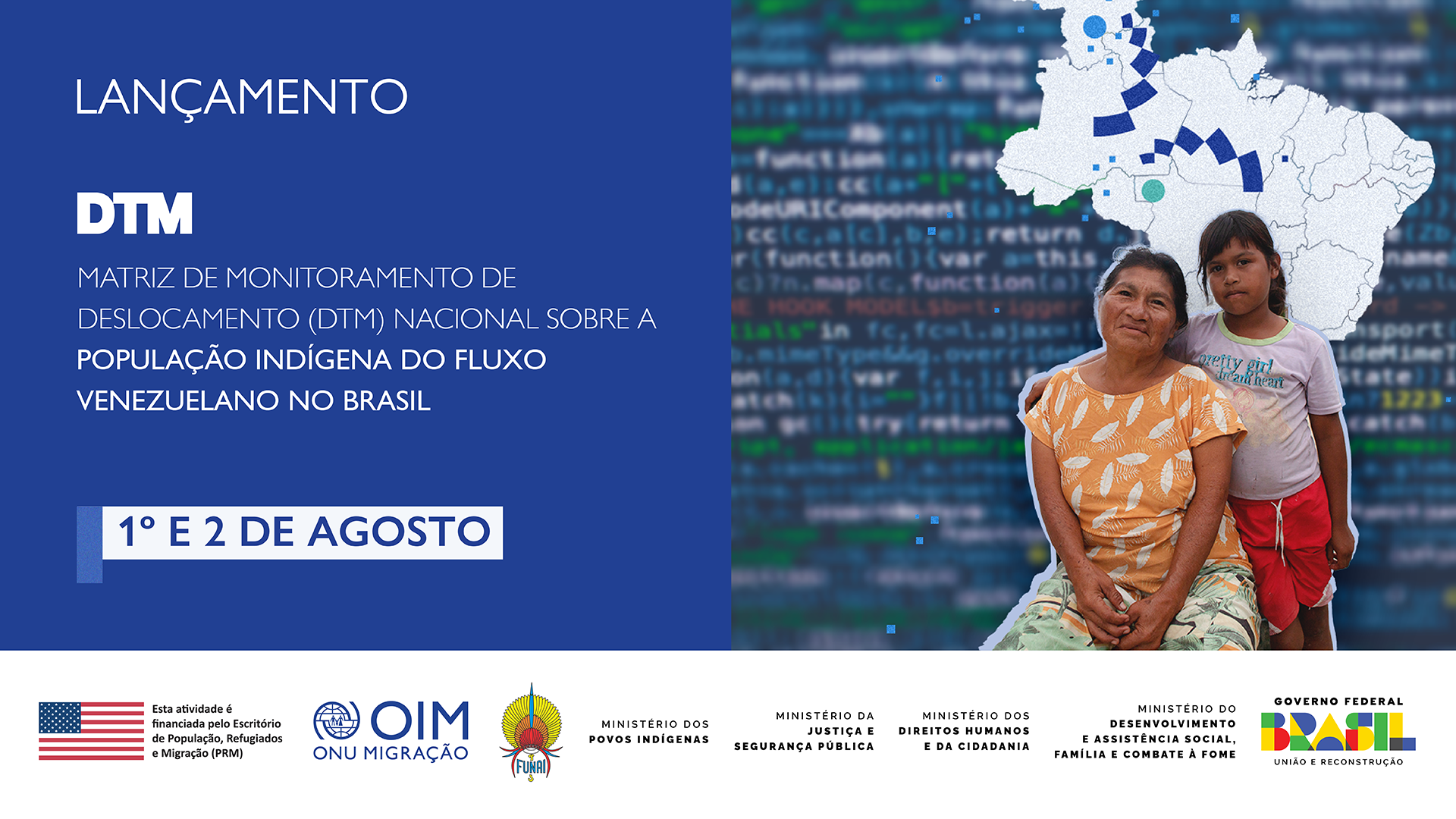 MDS e OIM lançam Matriz de Monitoramento de Deslocamento (DTM) Nacional ...
